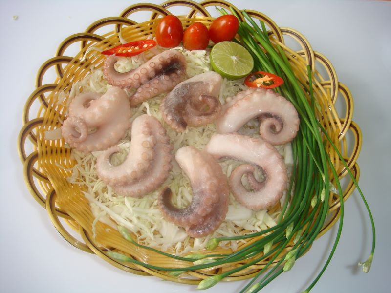 Frozen Octopus Cut 2 Tentacles, Iwadako, Iidako, Baseafood